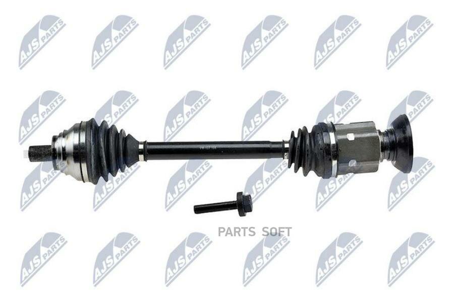 NTY NPW-VW-127 полуось VW TIGUAN 4MOTION 2.0TDI,2.0TFSI,2.0TSI 10-18 ATM, AUDI Q3 2.0TFSI QUATTRO DSG 14-18 /PRAWA/