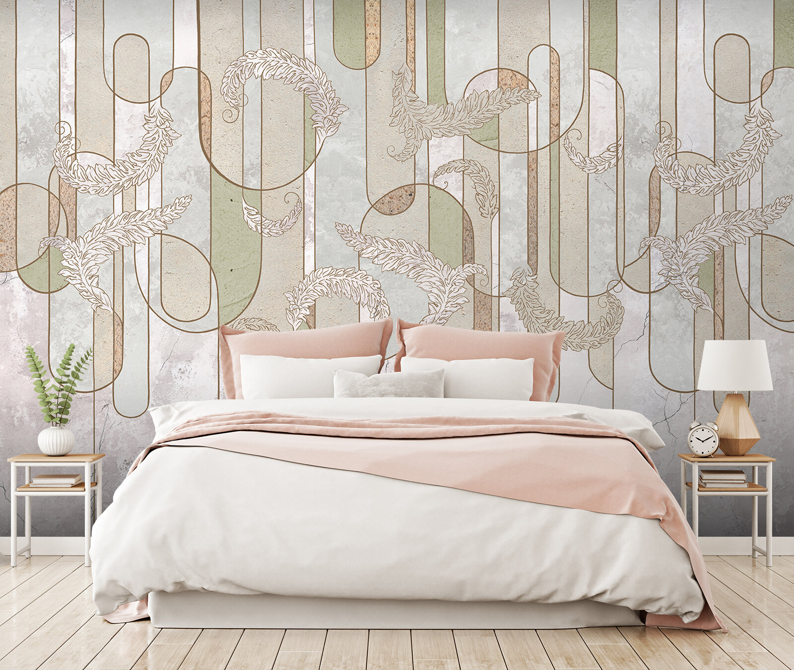 Фотообои флизелиновые с виниловым покрытием Luxury Walls AM08604 "Абстракция" 400х270 см