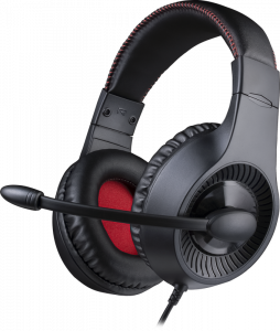 Игровые наушники с микрофоном REDRAGON Pelias черные 3.5мм