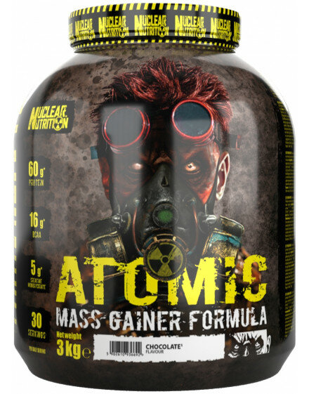 Гейнер Атомик Масс (nuclear nutrition atomic mass gainer) 3 кг шоколад