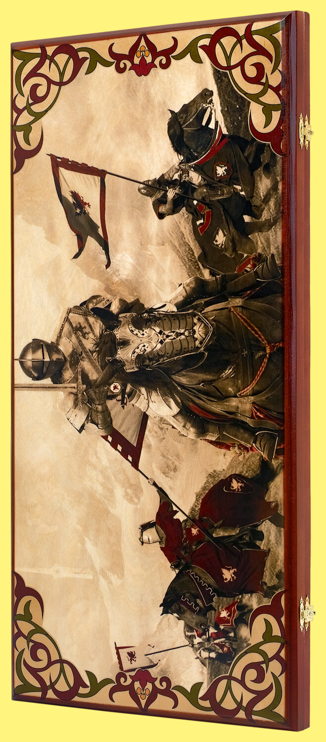 Нарды, шашки Средневековье (большие)