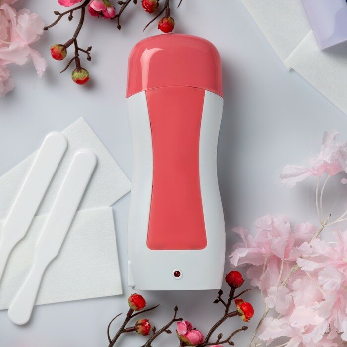 Воскоплав Luazon LVPL-02, кассетный, 1 кассета, 40 Вт, нагрев до 60 °C, 220 В, розовый 2519405