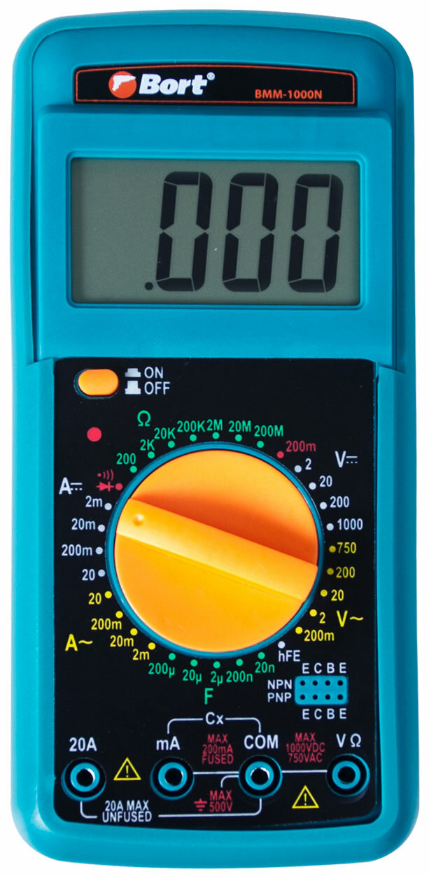 Мультитестер Bort BMM-1000N