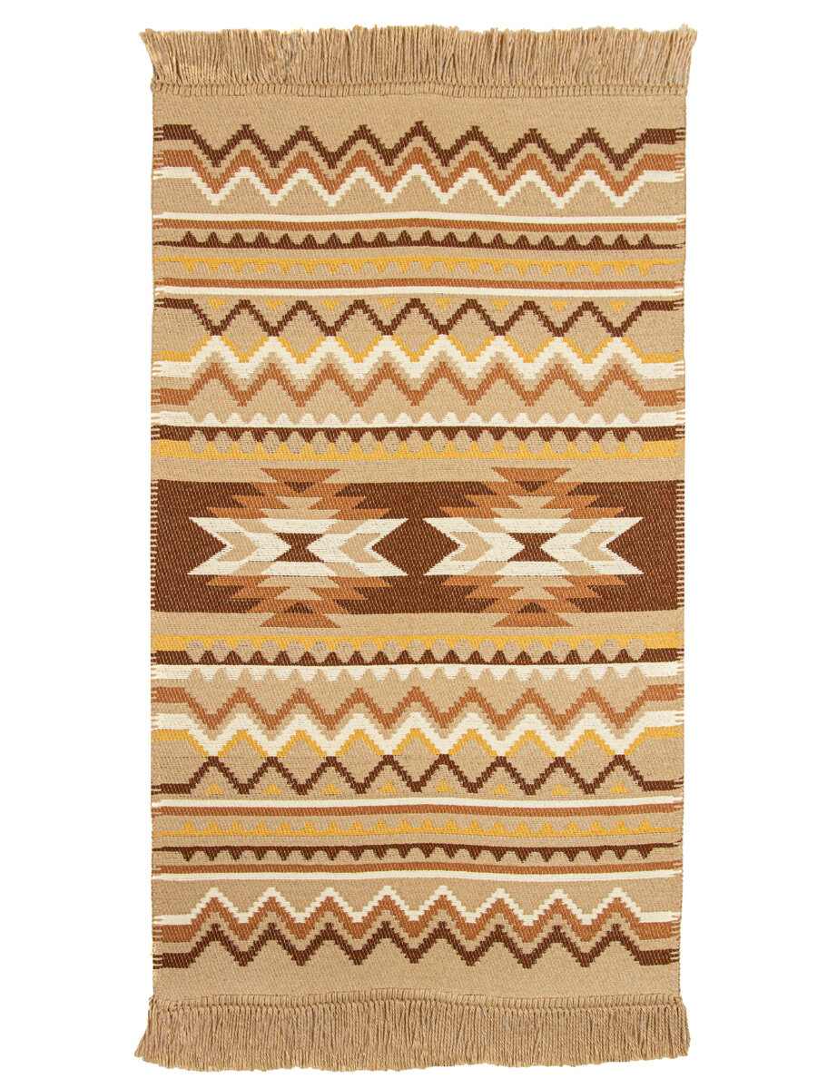 Безворсовый тканный ковёр Килим 1914B 80х150