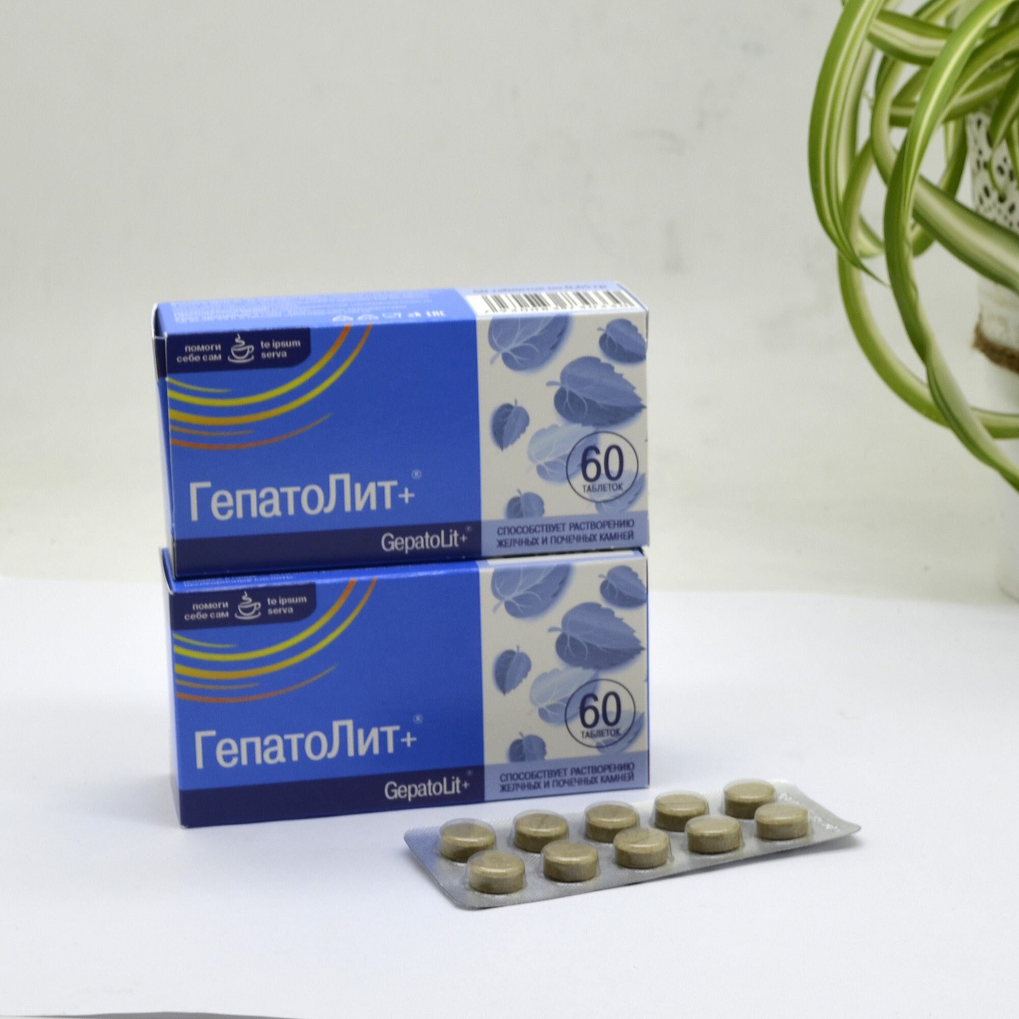 ГепатоЛит + Растворение желчных камней, 2 упак. по №60 таб.