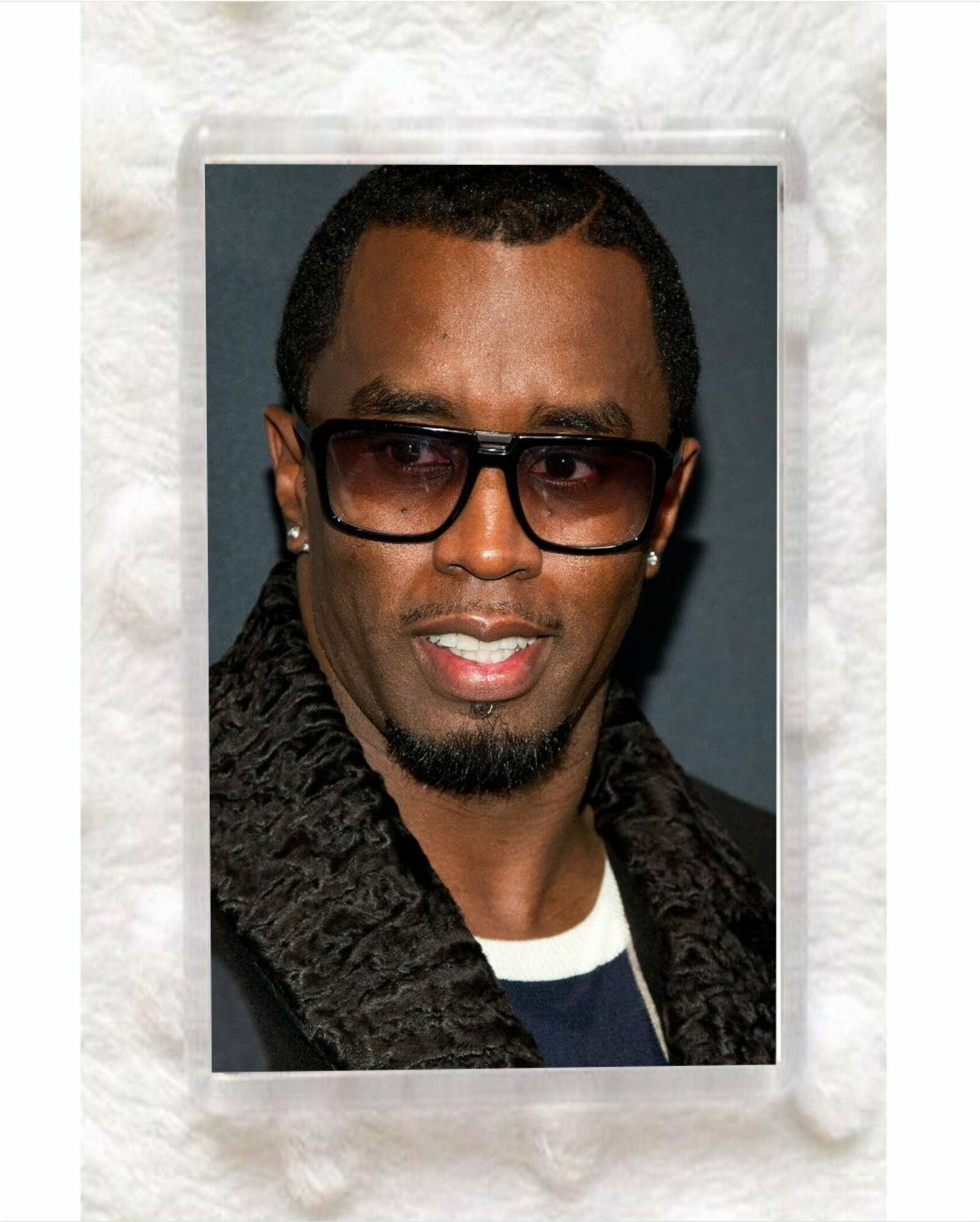 Магнит акриловый с принтом "Пафф Дэдди", Puff Daddy