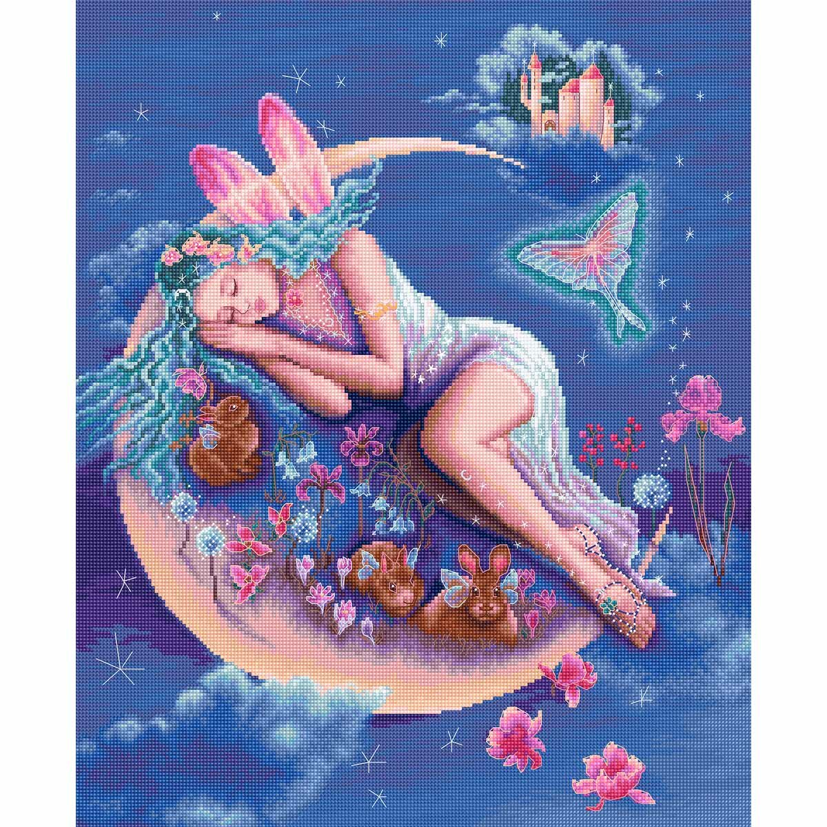 Набор для вышивания крестиком 'Вечерние сны', 38*31 см, LetiStitch