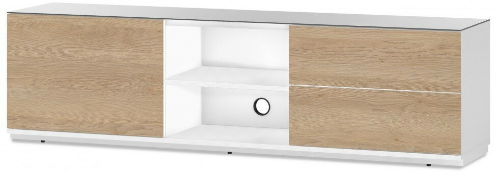 Тумба под телевизор Sonorous LB 1181 GWHT NOAK