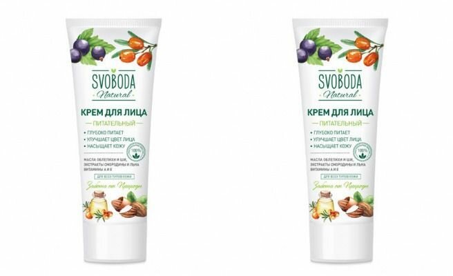 Свобода Крем для лица Питательный, 78,5 гр, 2 шт/