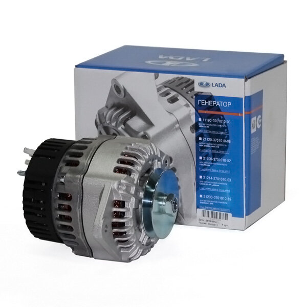Генератор ВАЗ-21214,2123 (80 А) (до 2003 г.) (фирм. упак. LADA)