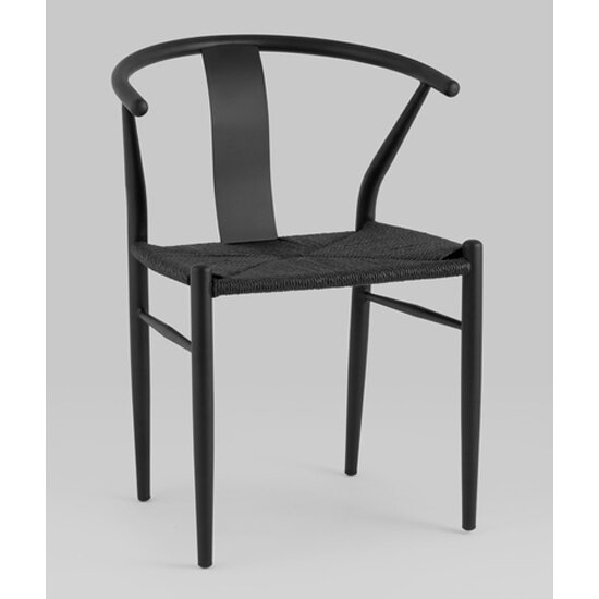 Стул обеденный Stool Group Wishbone Style черный