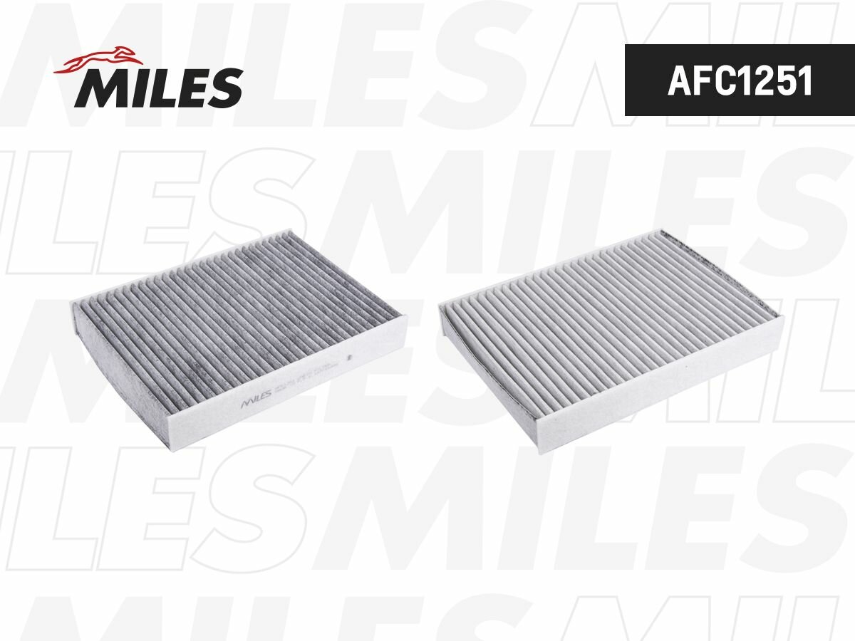 MILES Фильтр салона RENAULT SCENIC III угольный