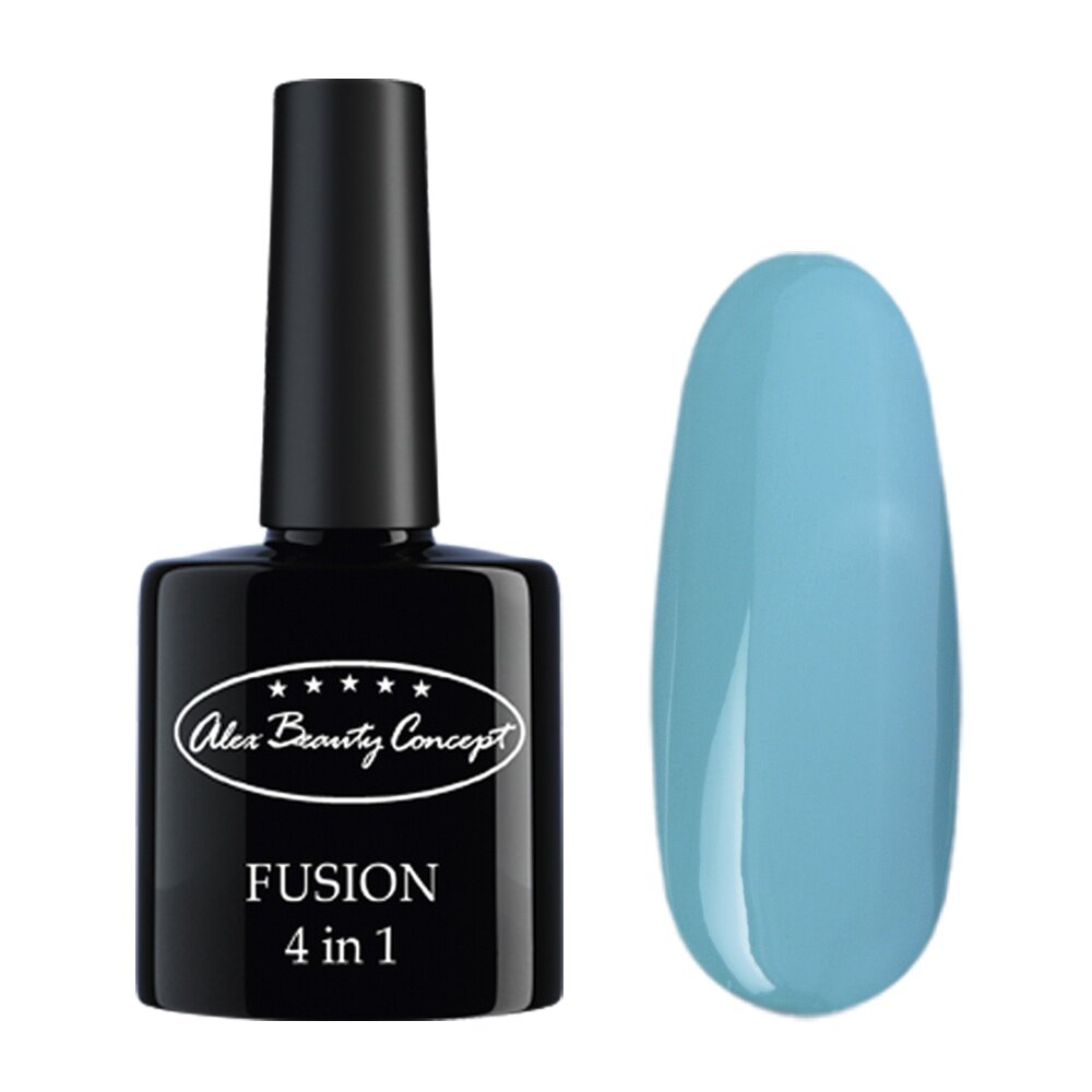 Alex Beauty Concept Гель-лак FUSION 4 IN 1 GEL, 7.5 мл, цвет голубой.