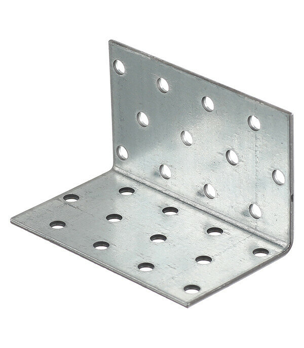 Уголок соединительный оцинкованный 50х50х80х2 мм 47174