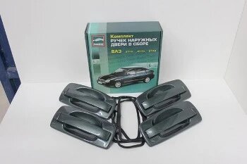 Ручка наружная для а/м ВАЗ 2172 (4 шт.) "Евро" "Млечный путь"