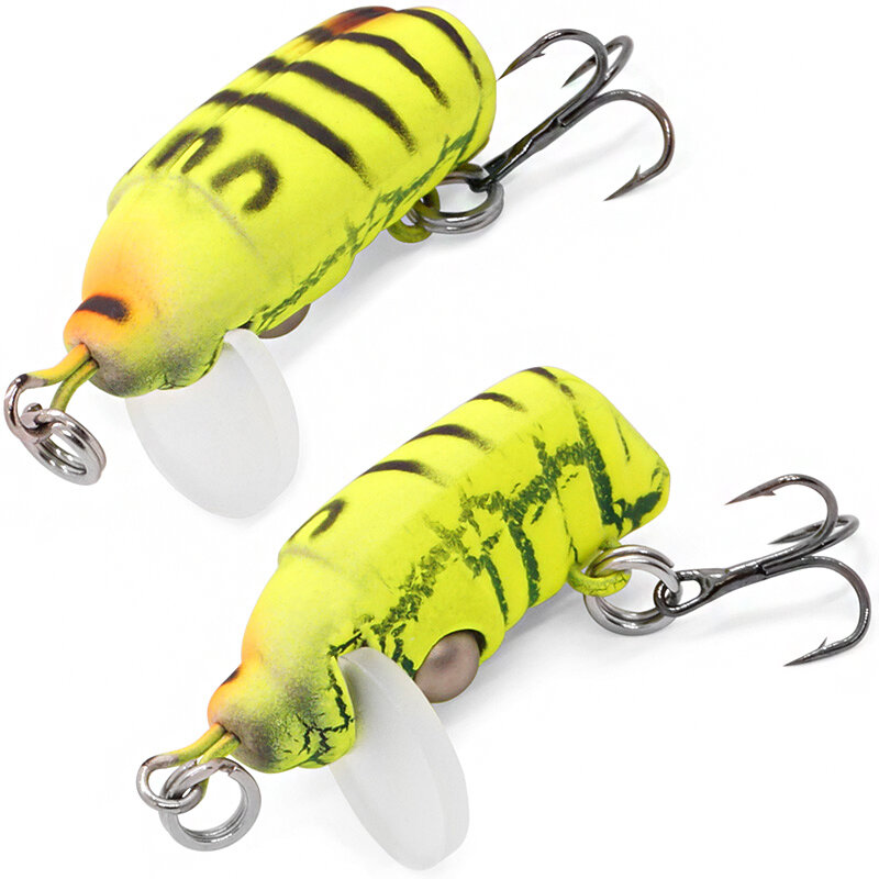 Воблер Kosadaka Bronzovka 25F, плав, 25мм, 1.7г, 0-0.2м, цв. L20