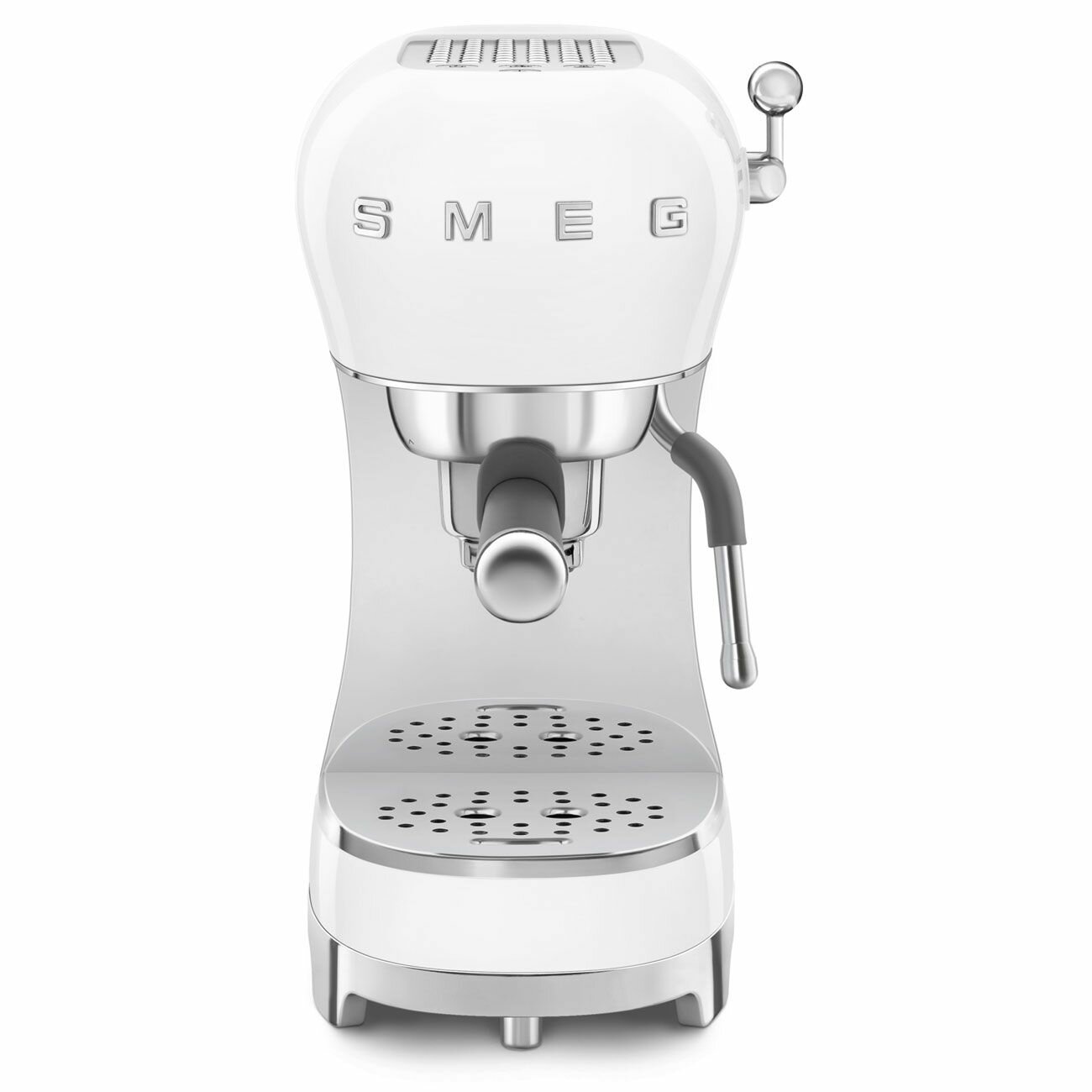 Кофеварка рожковая SMEG ECF02WHEU, белая, официальная гарантия