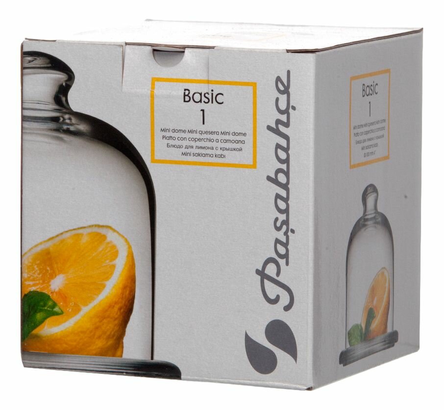 Лимонница PASABAHCE Basic с крышкой, стекло Арт. 98397