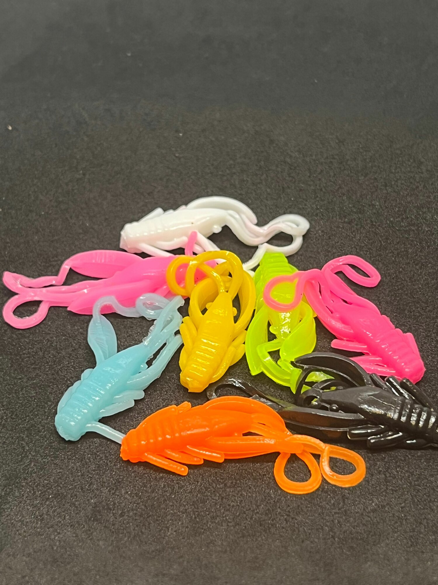 Форелевая съедобная, силиконовая приманка нимфа. Плавающая. Микс