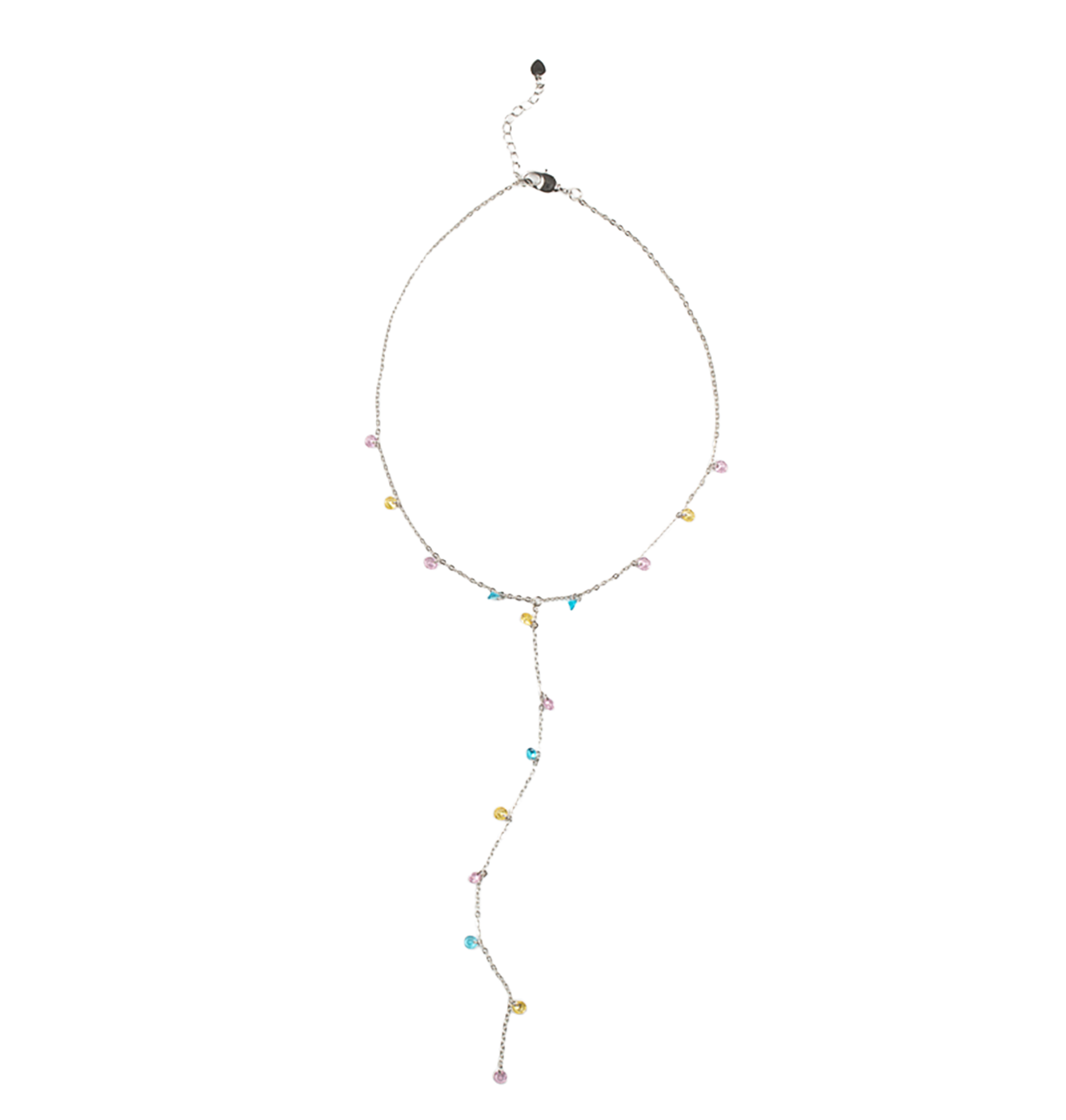 Колье, фианит