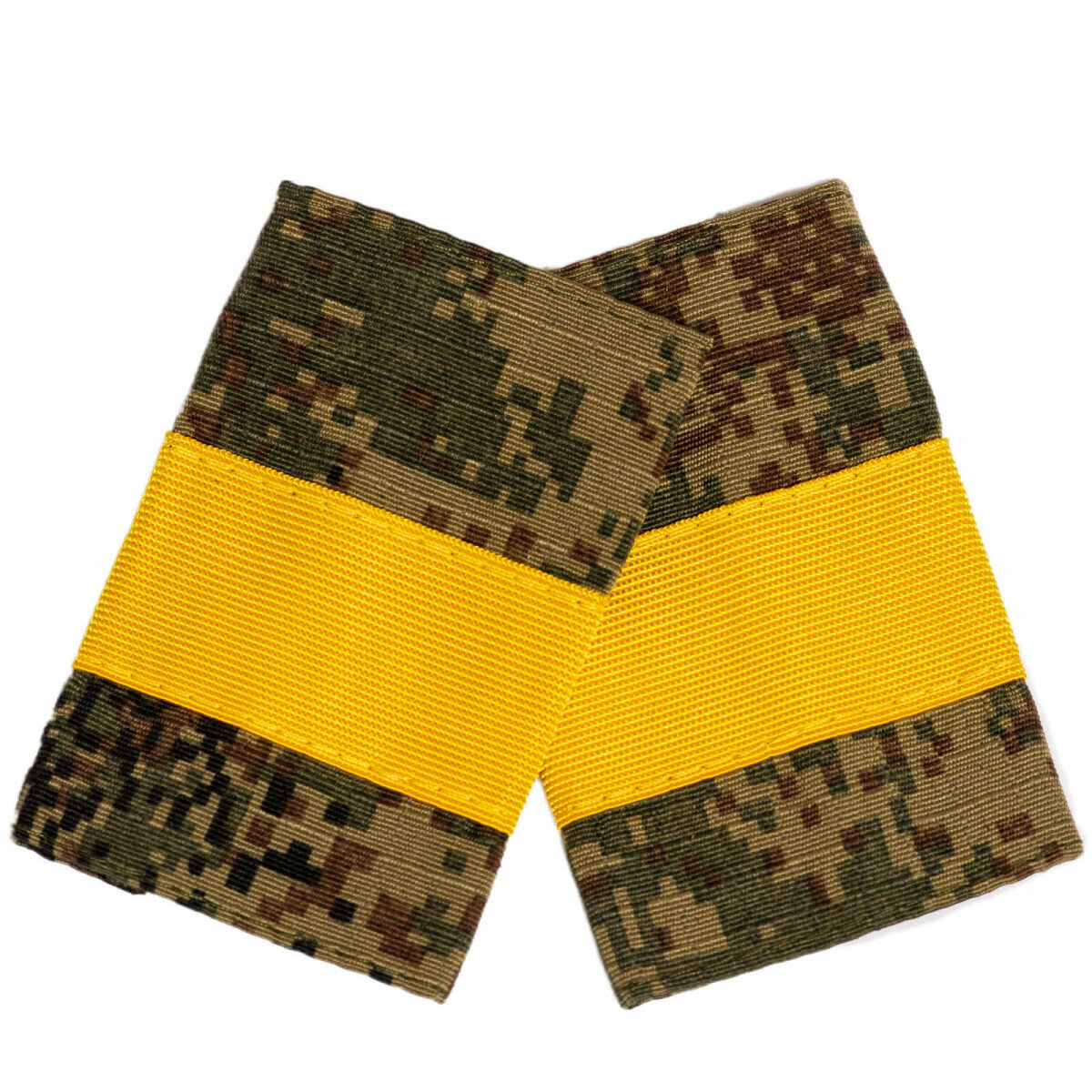 Фальш-погоны "Цифра", желтый галун СТ. сержант