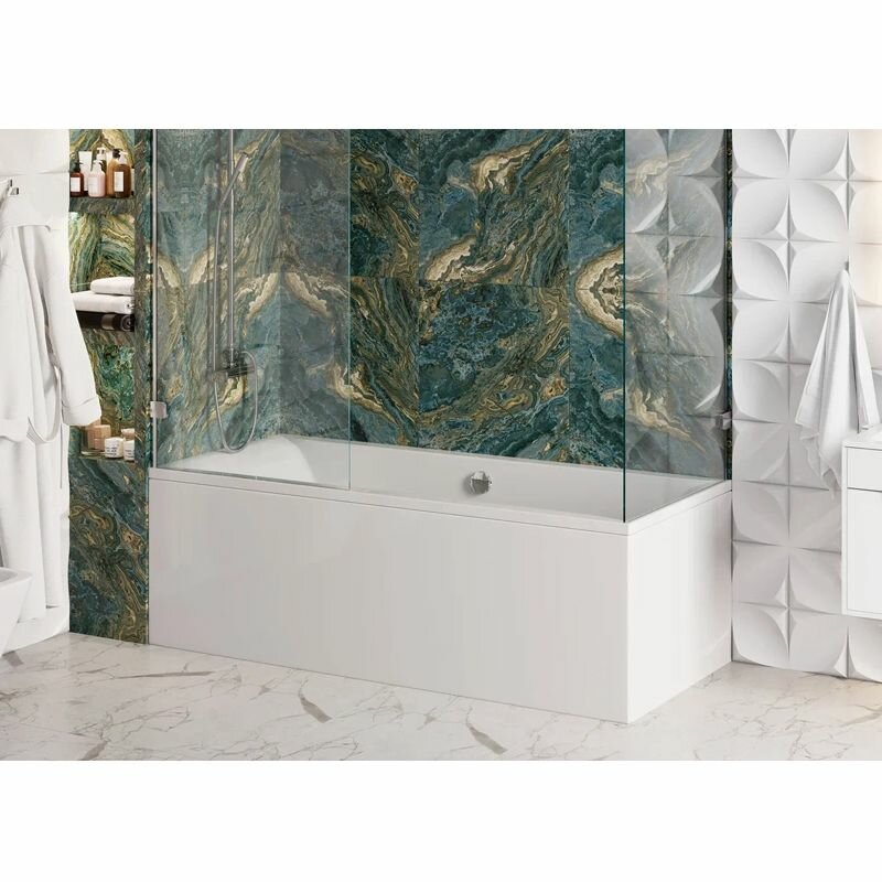 Ванна акриловая VAGNERPLAST VERONELA прямоугольная, 180х80 см, белая (VPBA180VEA2X-04)