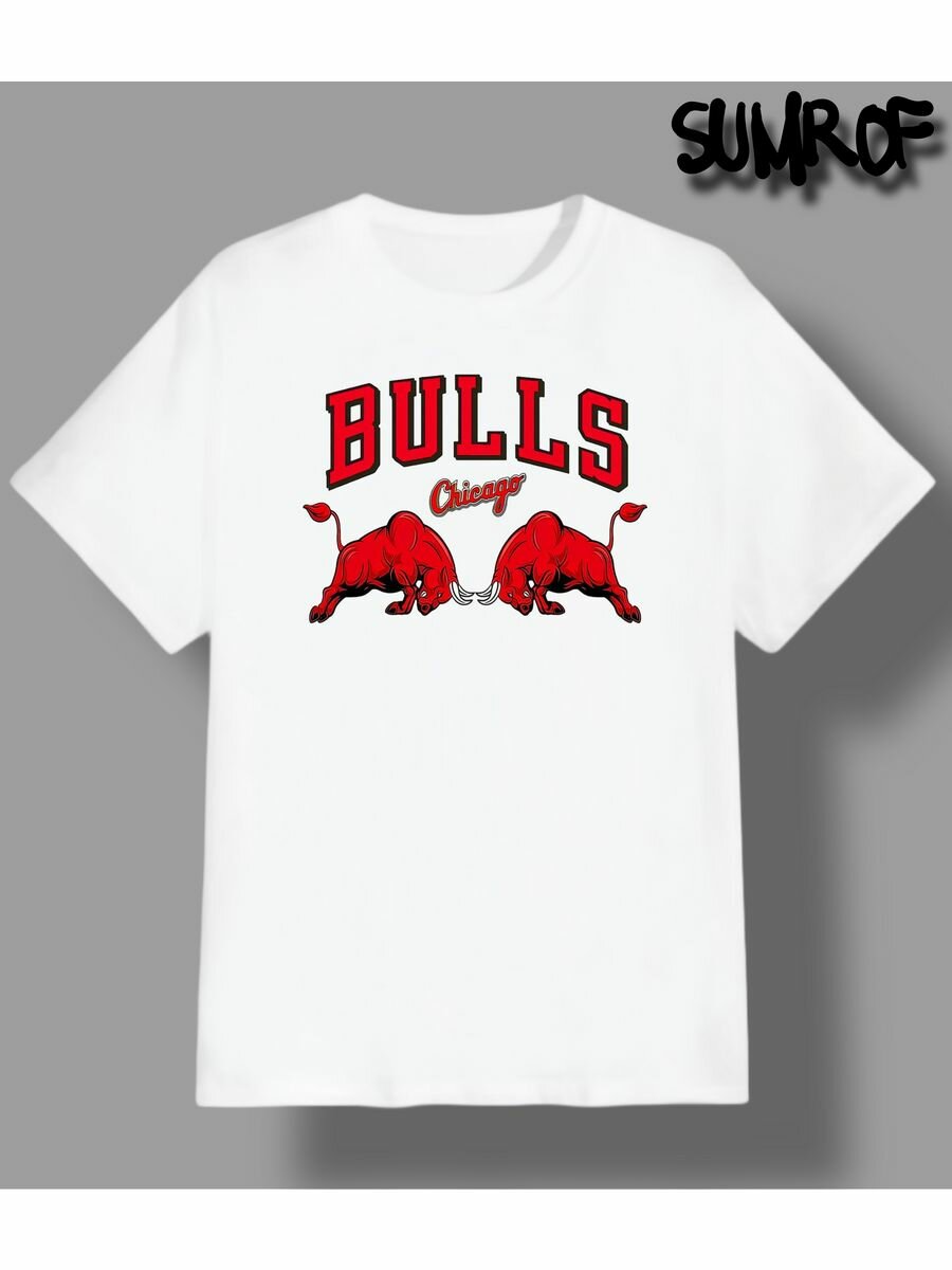 Футболка Bulls Chicago Красные Быки