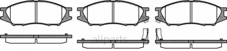 ROAD HOUSE 2112302 Колодки торм. диск. Almera Clas. 06-