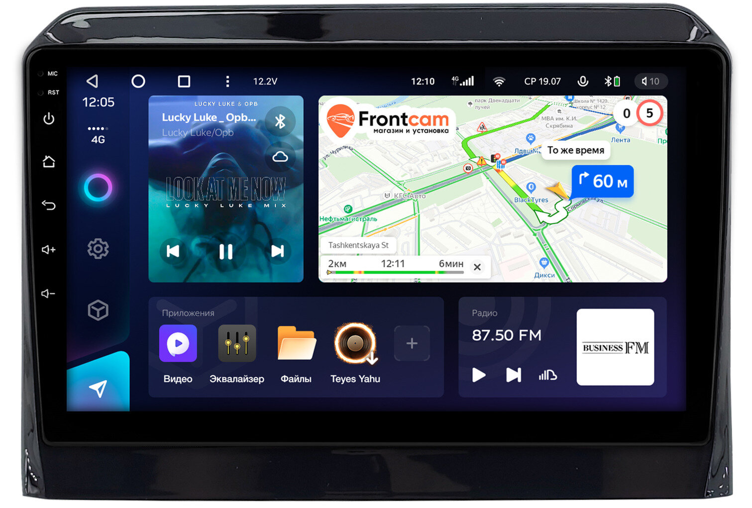 Штатная магнитола Teyes CC3L 4/32 9" RM-9-2106 Suzuki Xbee 2017-2024 (глянцевая) Android 10 (4G-SIM, DSP, IPS)