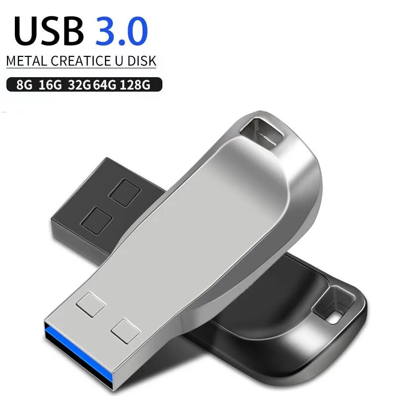 USB 3.0 накопитель OUIO 32GB Silver — фото 1