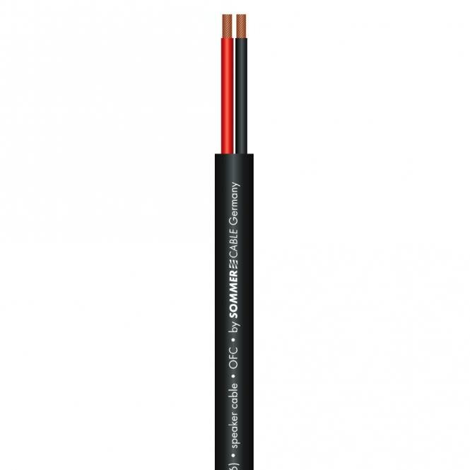 Акустический кабель Sommer Cable 415-0051F Meridian Install SP215 FRNC Black, 1 м