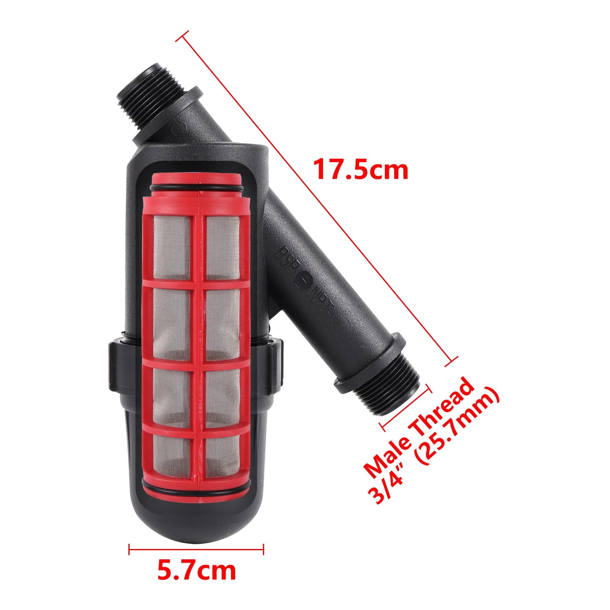 Пластиковый сетчатый фильтр для садового шланга Adhere To Fly A