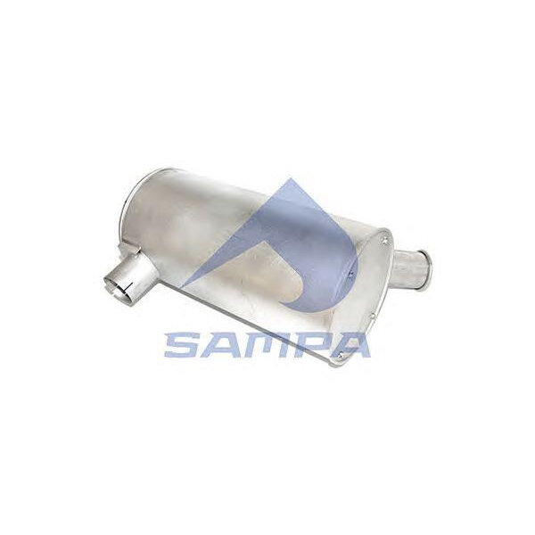 Средний / конечный глушитель ОГ, SAMPA 060.416 (1 шт.)