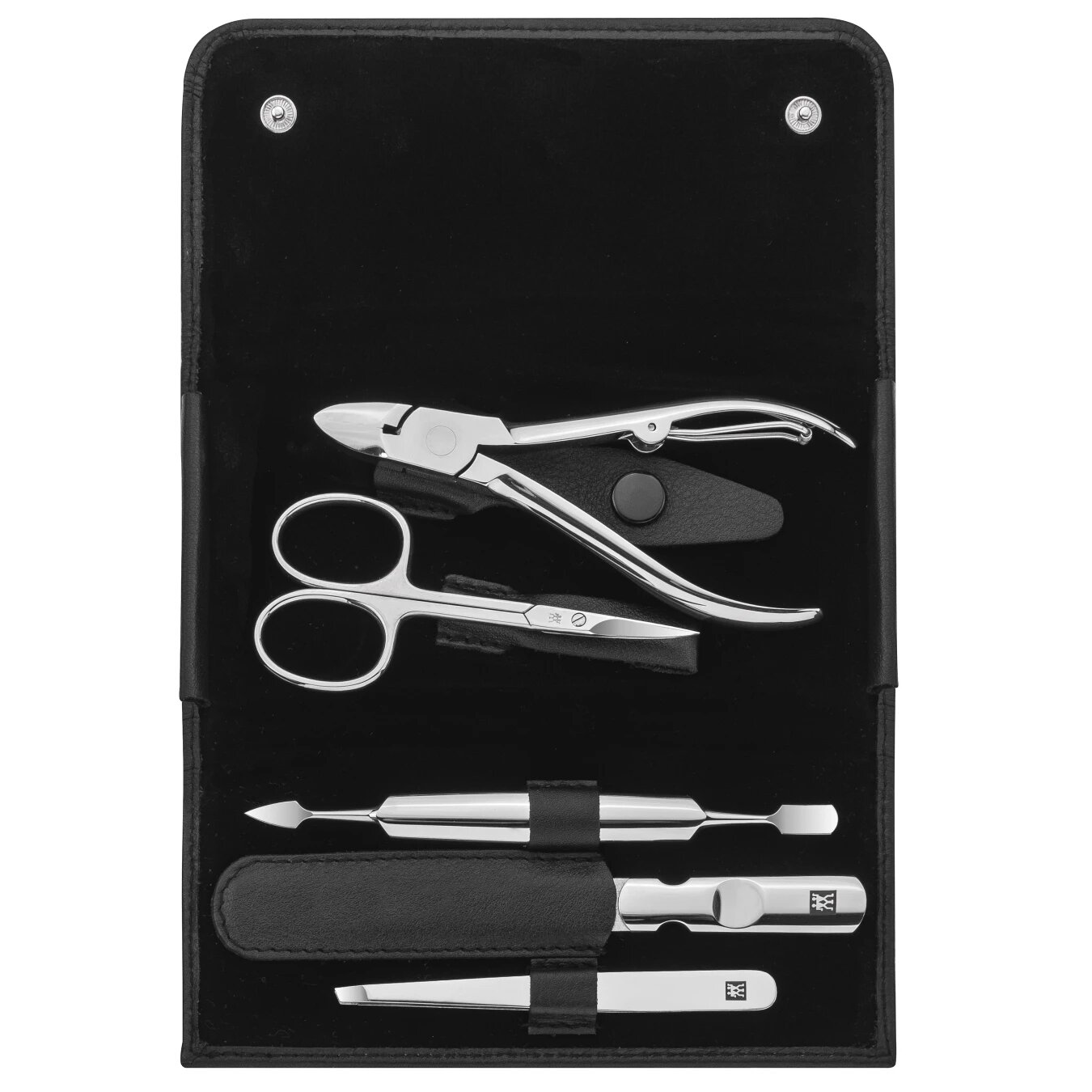 Набор инструментов ZWILLING Classic Inox, маникюр, 5 предметов, в кожаном футляре