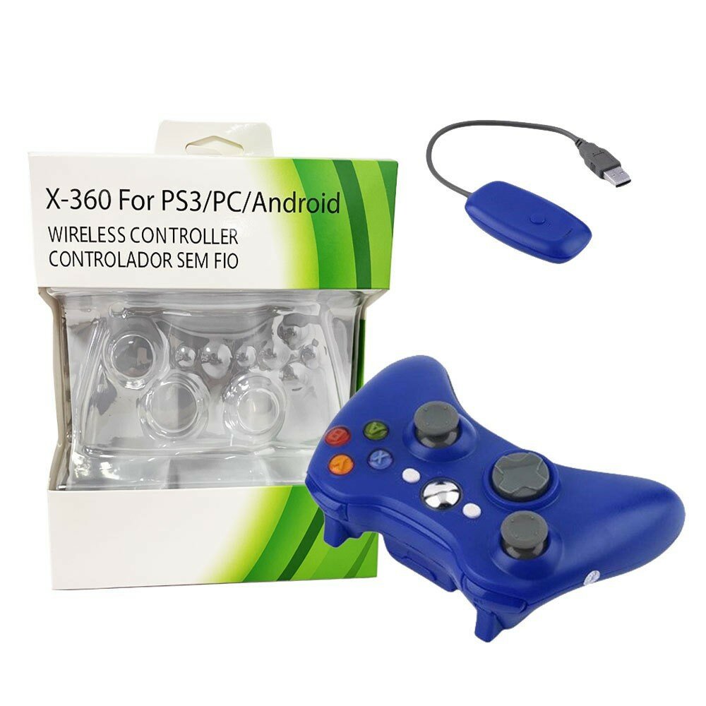 Беспроводной игровой контроллер PC360, приемник для Xbox, Android, игровая консоль, компьютер, Steam, 360 игровой контроллер