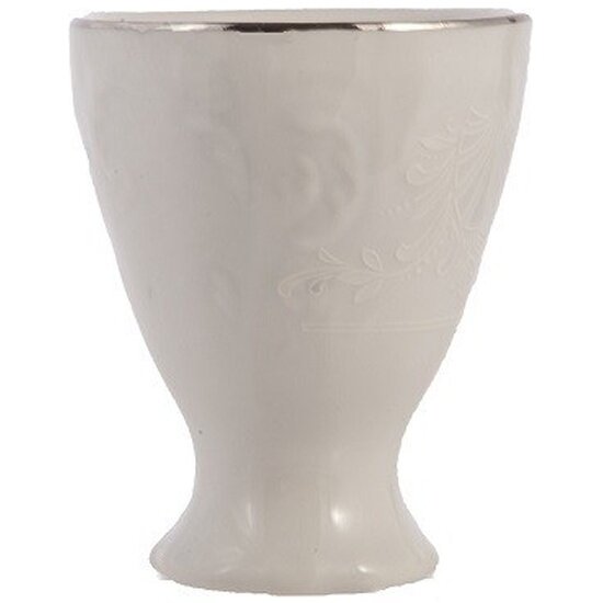 Подставка Bernadotte под яйцо "Деколь отводка платина" на ножке