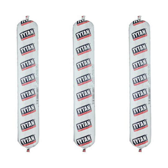 Герметик полиуретановый Tytan Professional PU 25 серый 600 мл (3 шт.)