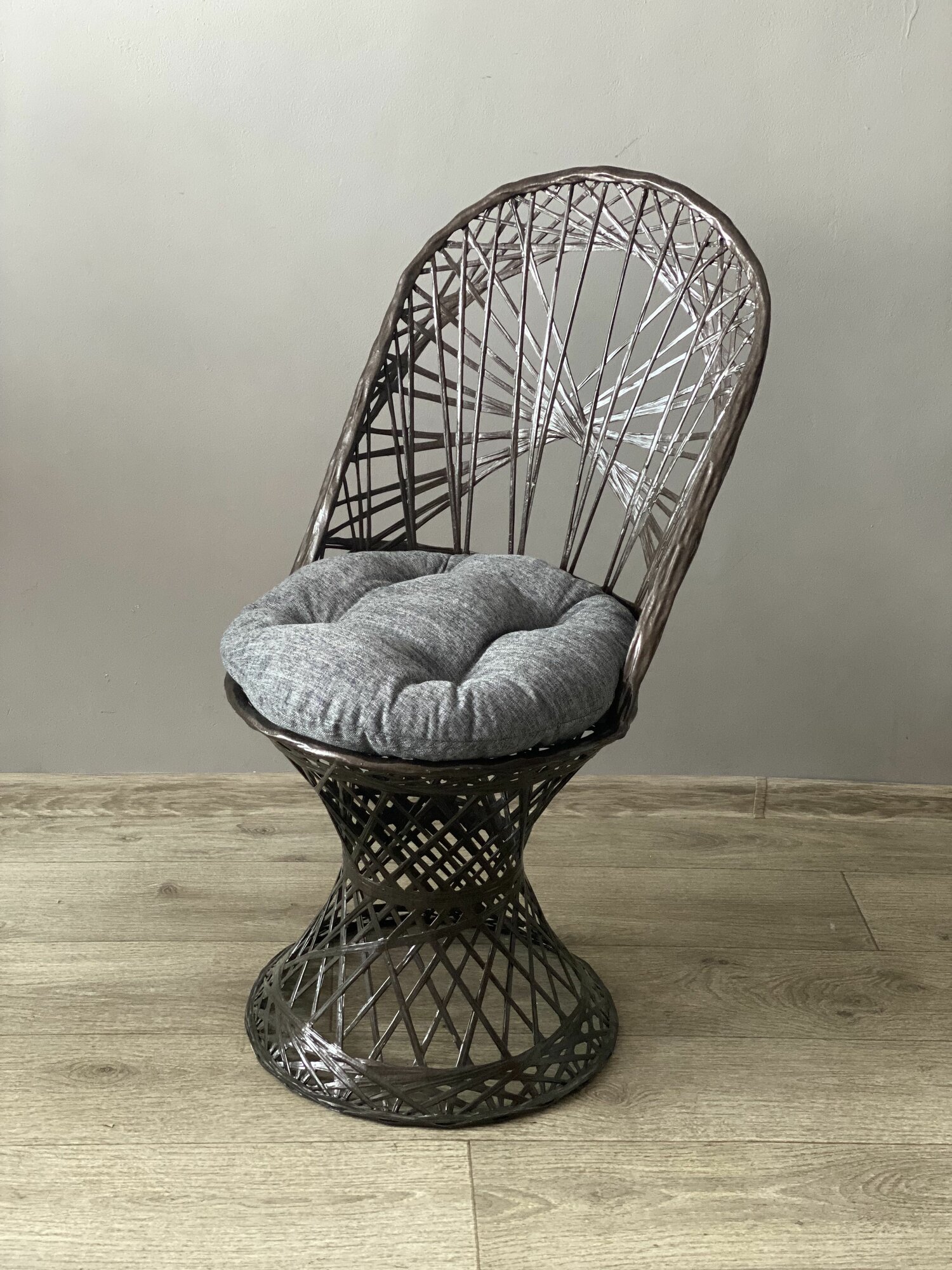 Кресло садовое ажурное Прованс, стул для лоджии и балкона, бренд Ajurio