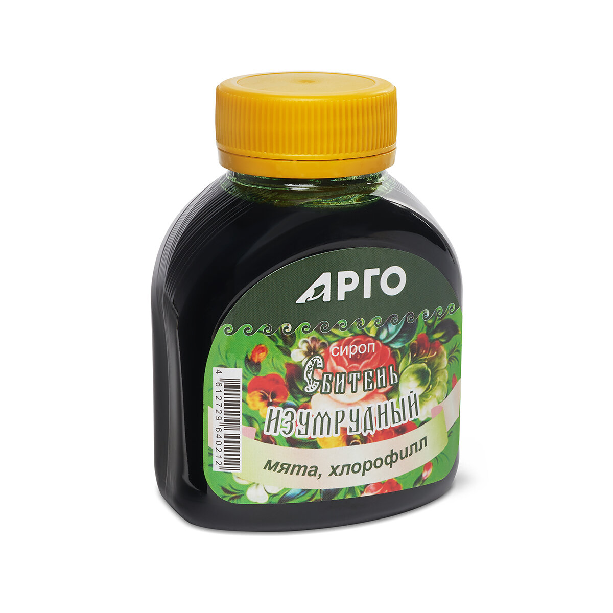 Сироп НИИ ЛОП и НТ "Сбитень Изумрудный", без алкоголя, 250г/180мл