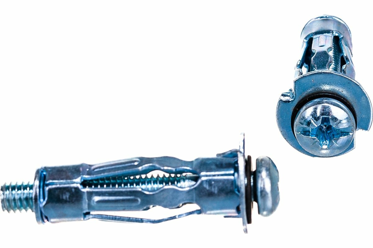 Молли креп-комп дюбель металлический 6x37 мм, 100 шт для крепления в бетоне