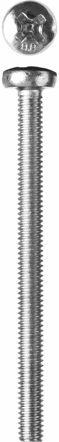 Винт ЗУБР M4x50мм, DIN 7985, кл. пр.4.8, 5кг 303150-04-050