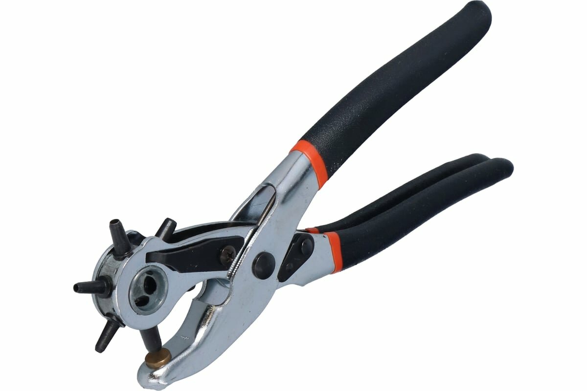 FASTER TOOLS Дырокол револьверный для кожи 2-4,5 мм 2660