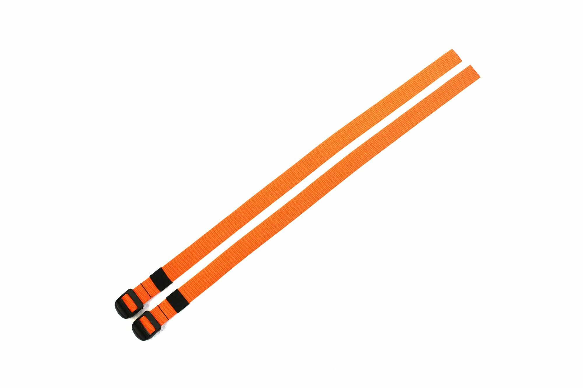 Стяжка на велосумку, 60 см, комплект 2 шт, цвет оранж. TOURBIKE