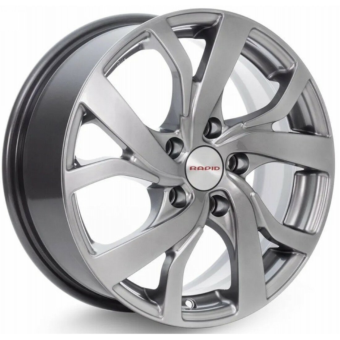 Колесный диск КиК Палермо-оригинал (КС607) 6,5x16 5x110 ET51 67,1 Дарк платинум