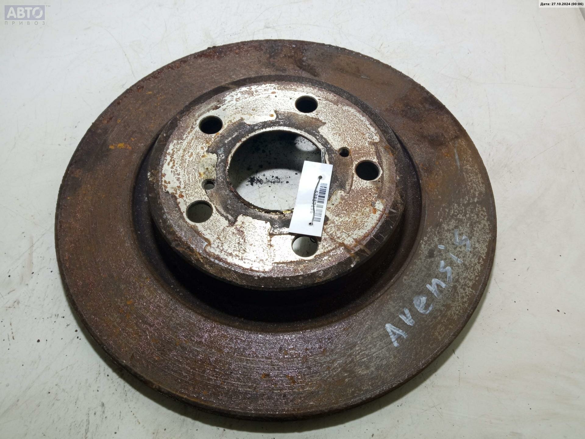 Диск тормозной задний Toyota Avensis (c 2008)
