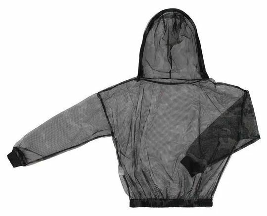 Куртка антимоскитная фирма "Элементаль", цвет Черный, размер 44-46