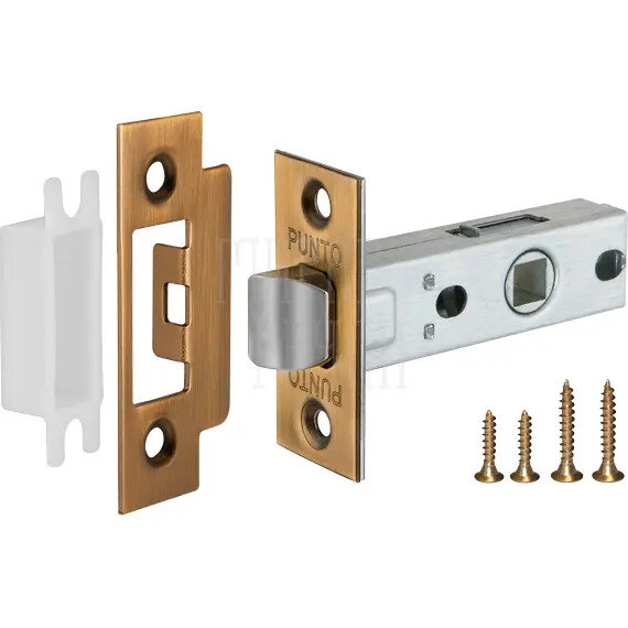 Защелка врезная Punto (Пунто) L45-8 кофе