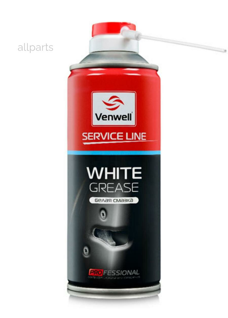 VENWELL VW-SL-047RU Смазка аэрозоль Venwell White Grease 400 мл VW-SL-047RU Venwell VW-SL-047RU