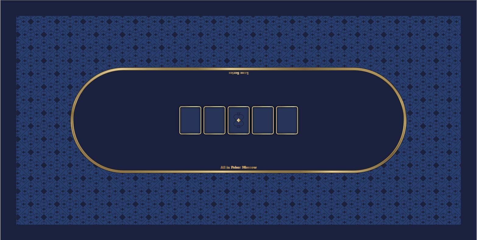 Сукно для покера прямоугольное 180х90 см - LUXE