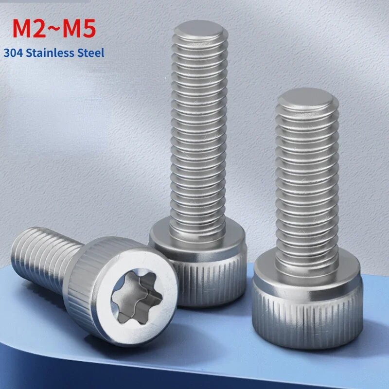 Винты звездообразные головки из нержавеющей стали M2 M2.5 M3 M4 M5 10Pcs, M3x16mm